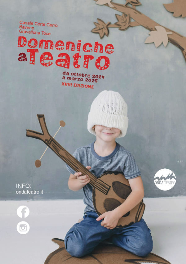 CASALE CORTE CERRO - Domeniche a Teatro: "Jim e il Pirata" | Distretto ...