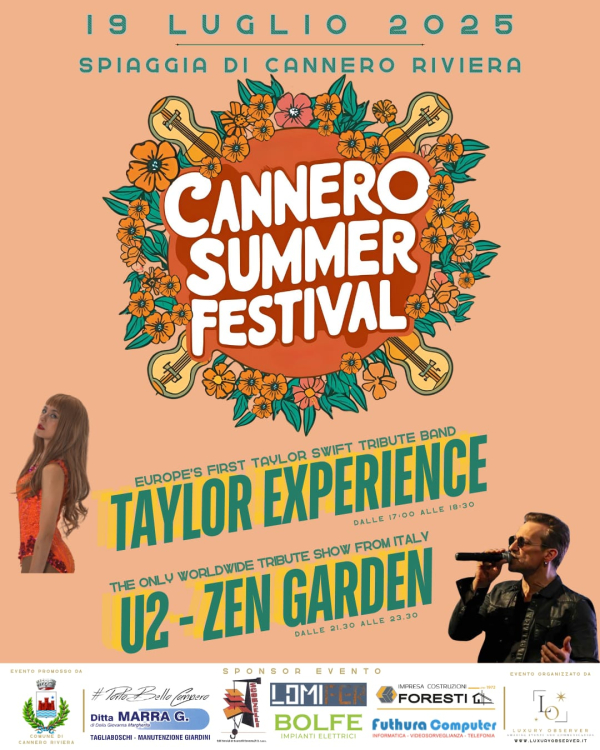 CANNERO RIVIERA - Cannero Summer Festival 2025 | Distretto dei Laghi
