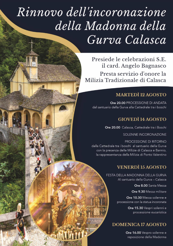 CALASCA CASTIGLIONE - Rinnovo dell'incoronazione della Madonna della ...